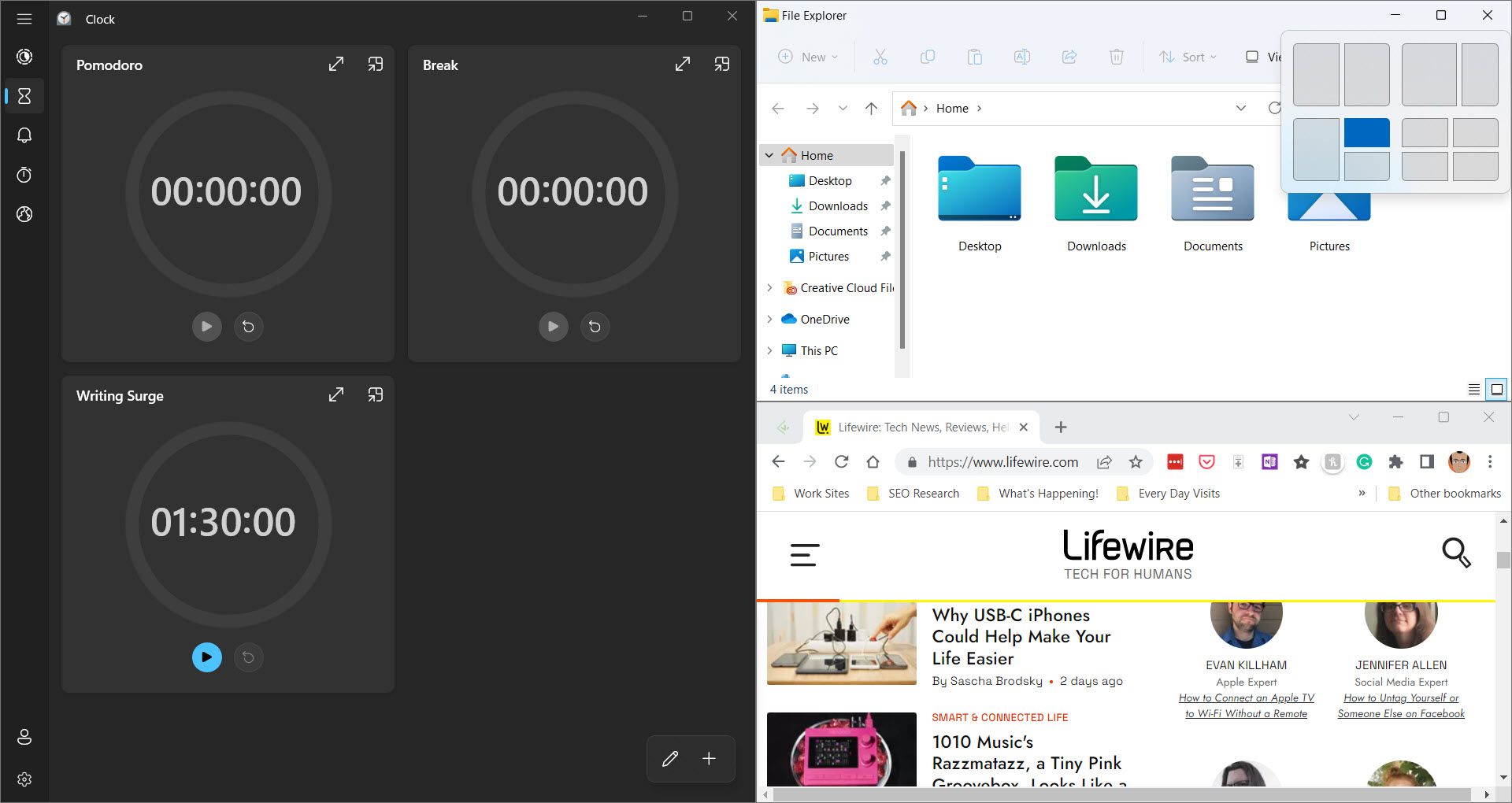 Comment utiliser les mises en page instantanées dans Windows 11 - HDFever
